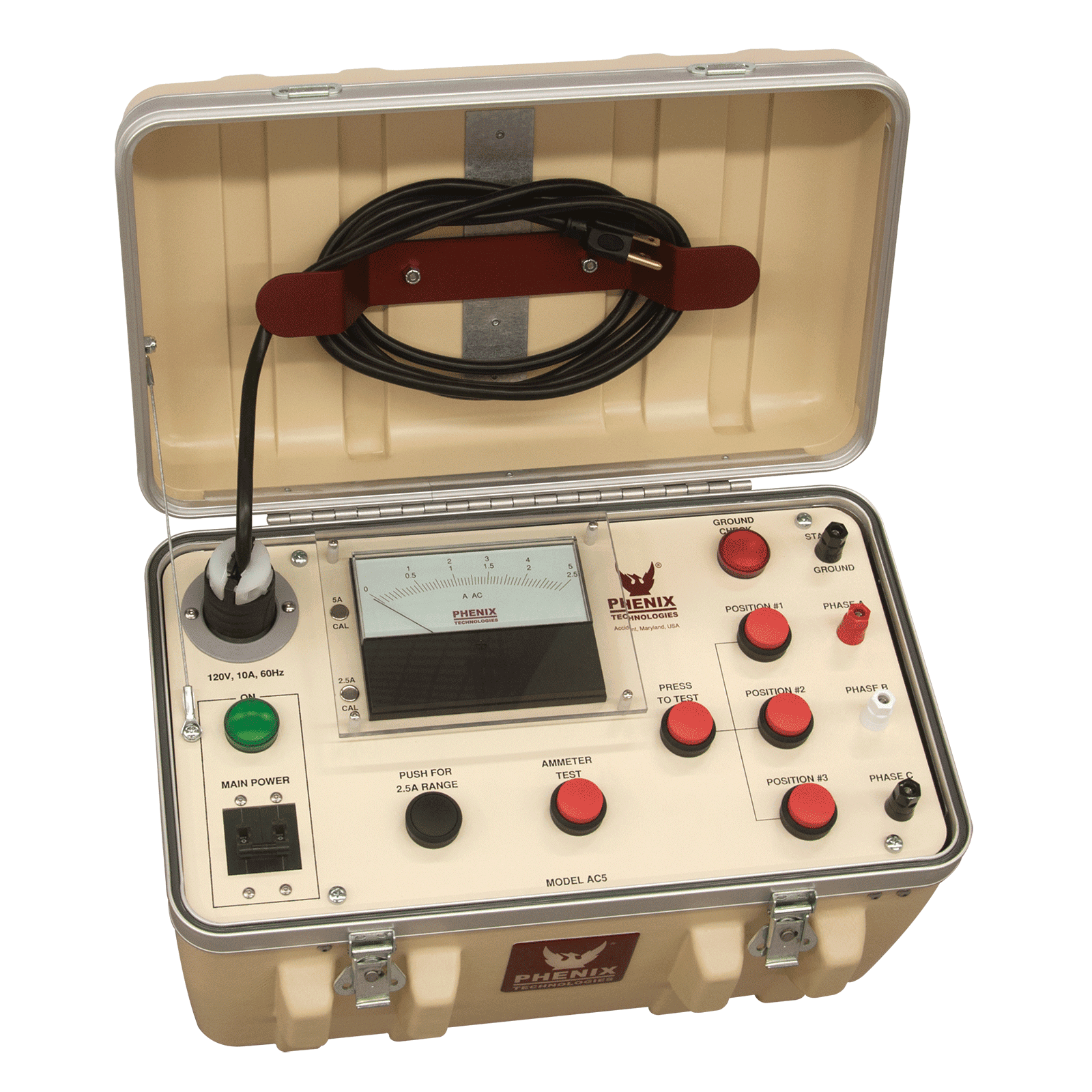 Ammeter Clear Test Set Model AC 5 Doble Engineering Company ammeter-clear-test-set-model-ac-5-doble-engineering-company