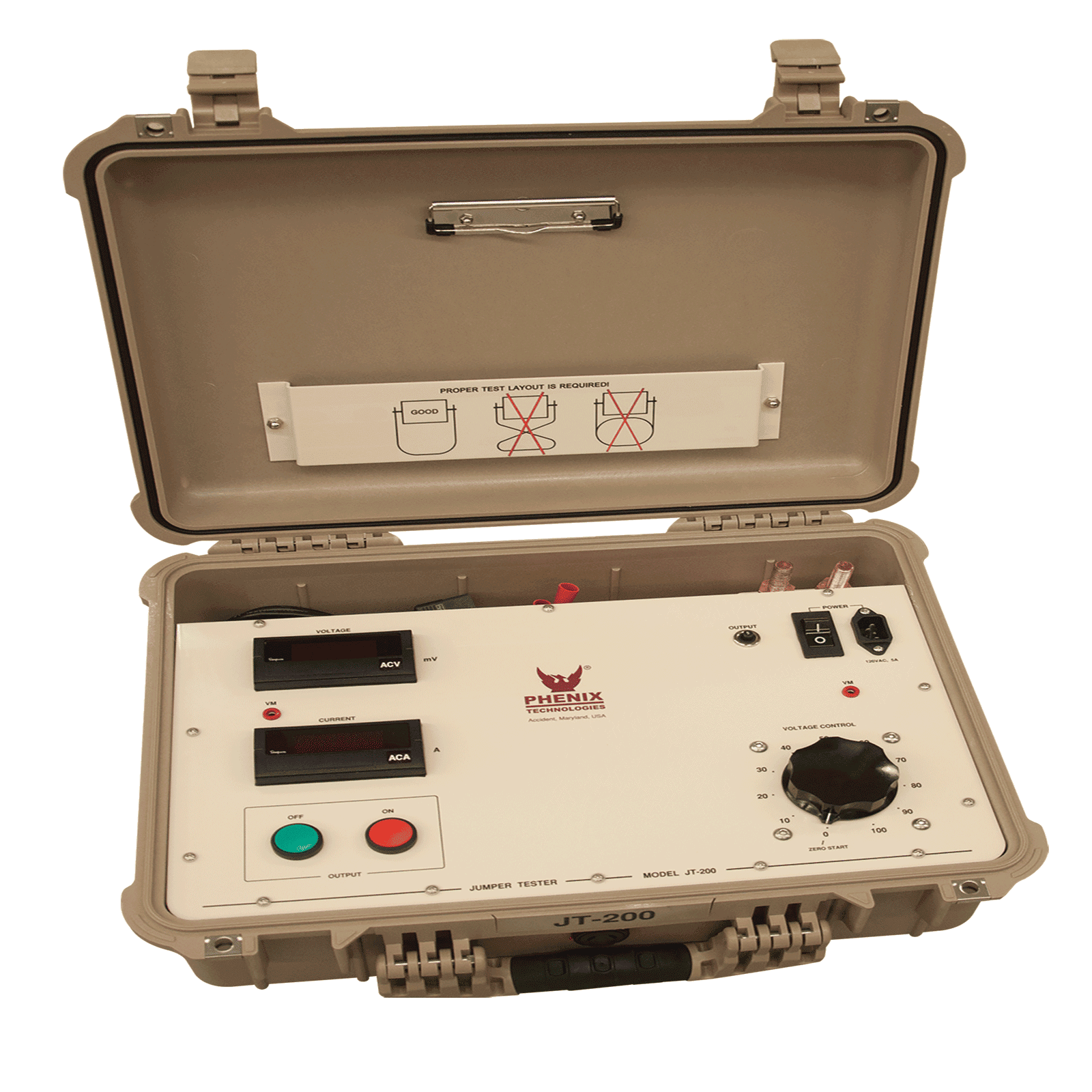 Model JT-200 Ground Jumper Tester - Doble Engineering Company